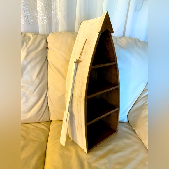 Accents | Wood Canoe Shelf | Poshmark